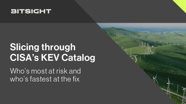 Slicing through CISA’s KEV Catalog | Bitsight